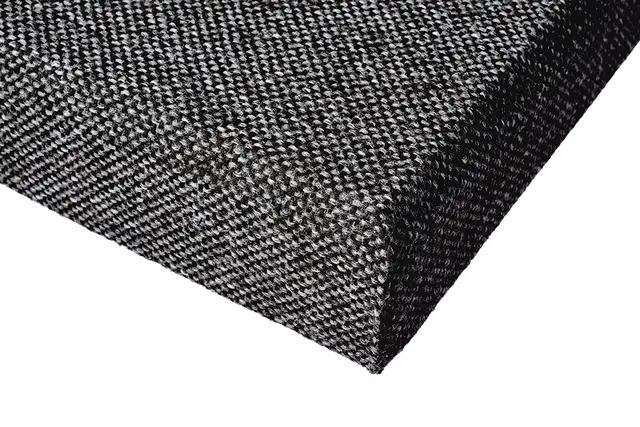 Robust akustikkplate mørk grå 1000 x 1200 x 40 mm - Trigonor